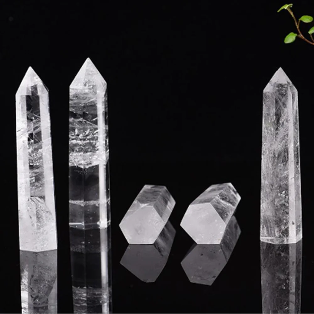 40-90MM-Natural-Clear-Crystal-Obelisk-Quartz-Rock-Mineral-Specimen ...