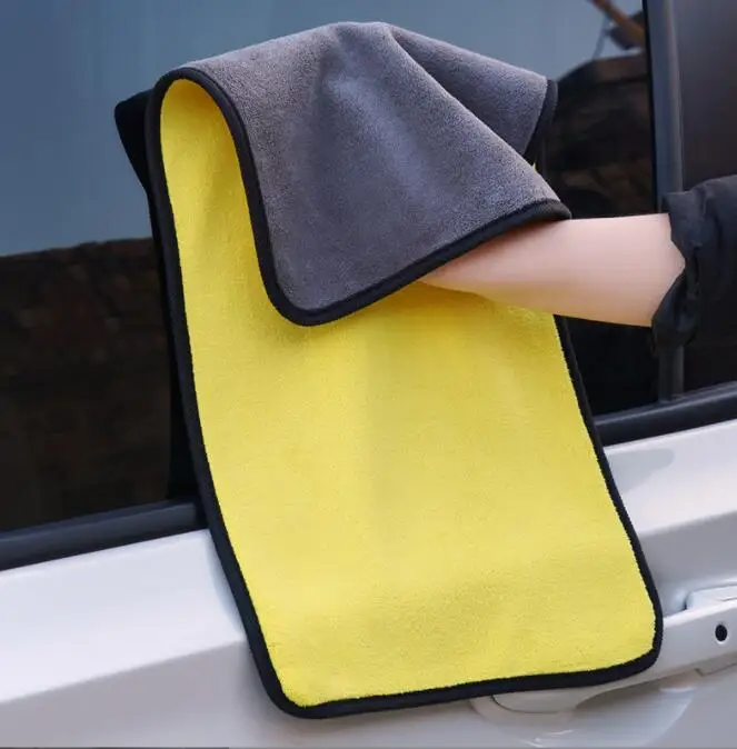 30x60CM-Car-Wash-Microfiber-Towel-Car-Cleaning-Drying-Cloth-Hemming-Car ...