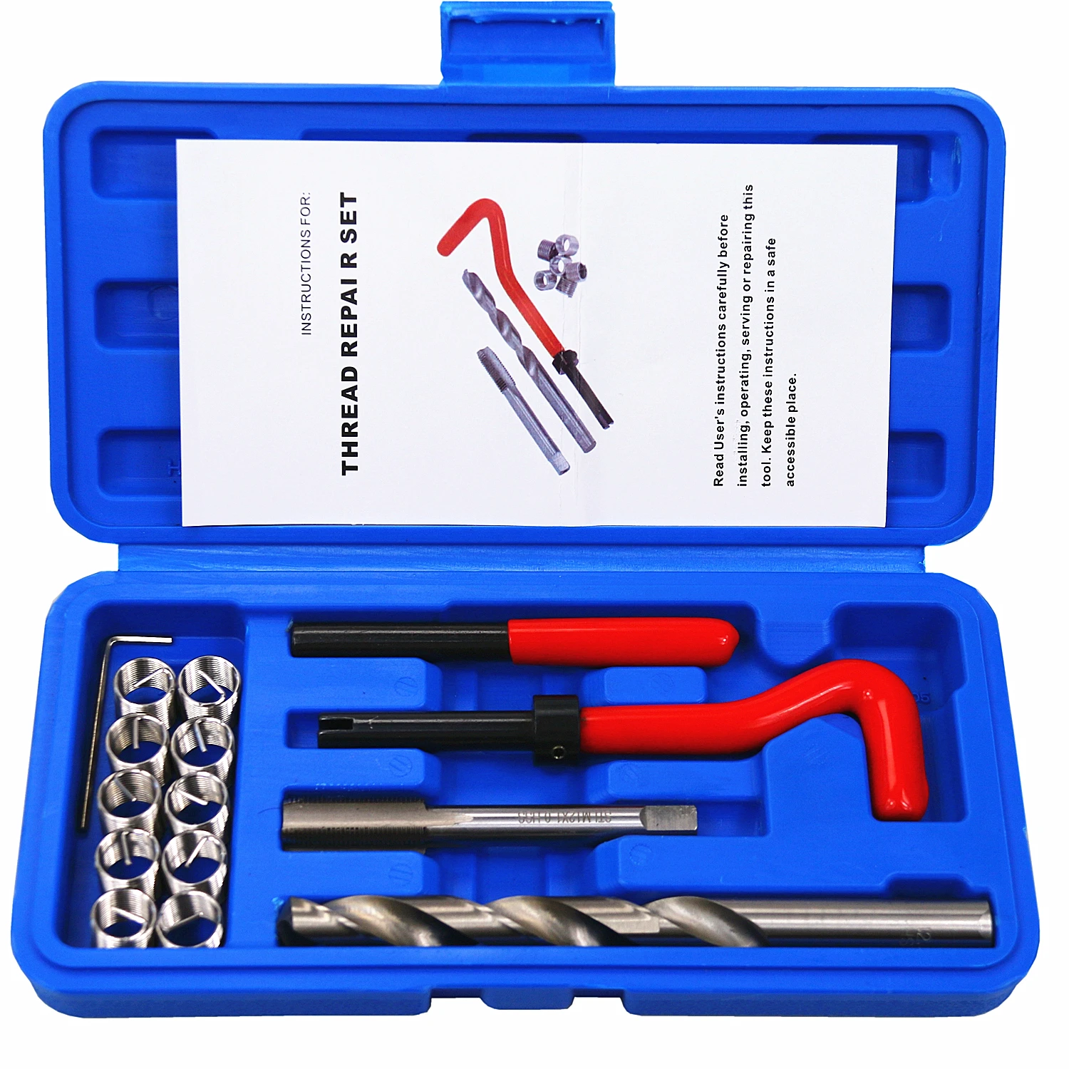 BestsQ-Metric-Thread-Repair-Insert-Kit-Car-Screw-Restoring-Damaged-Auto ...