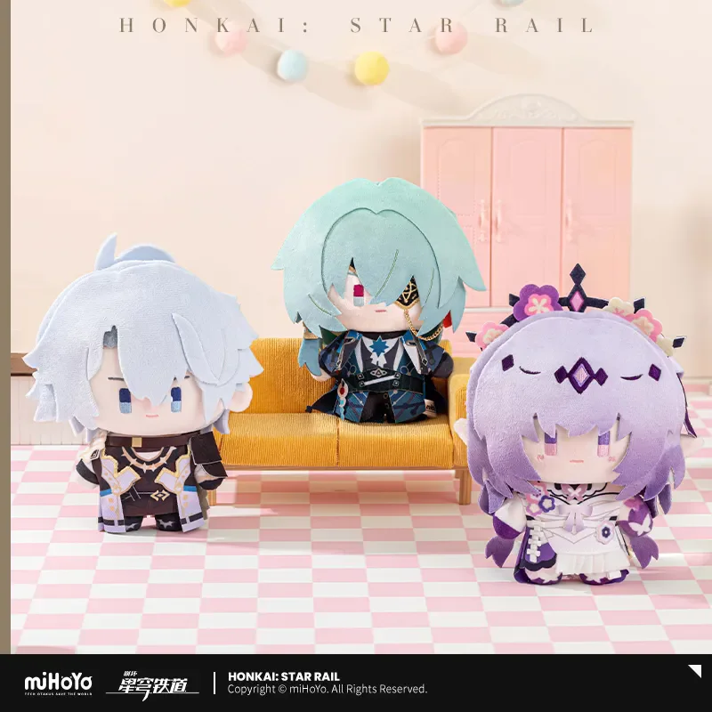 [Genuine] miHoYo Game Honkai Star Rail Q-version Doll Castorice Anaxa ...