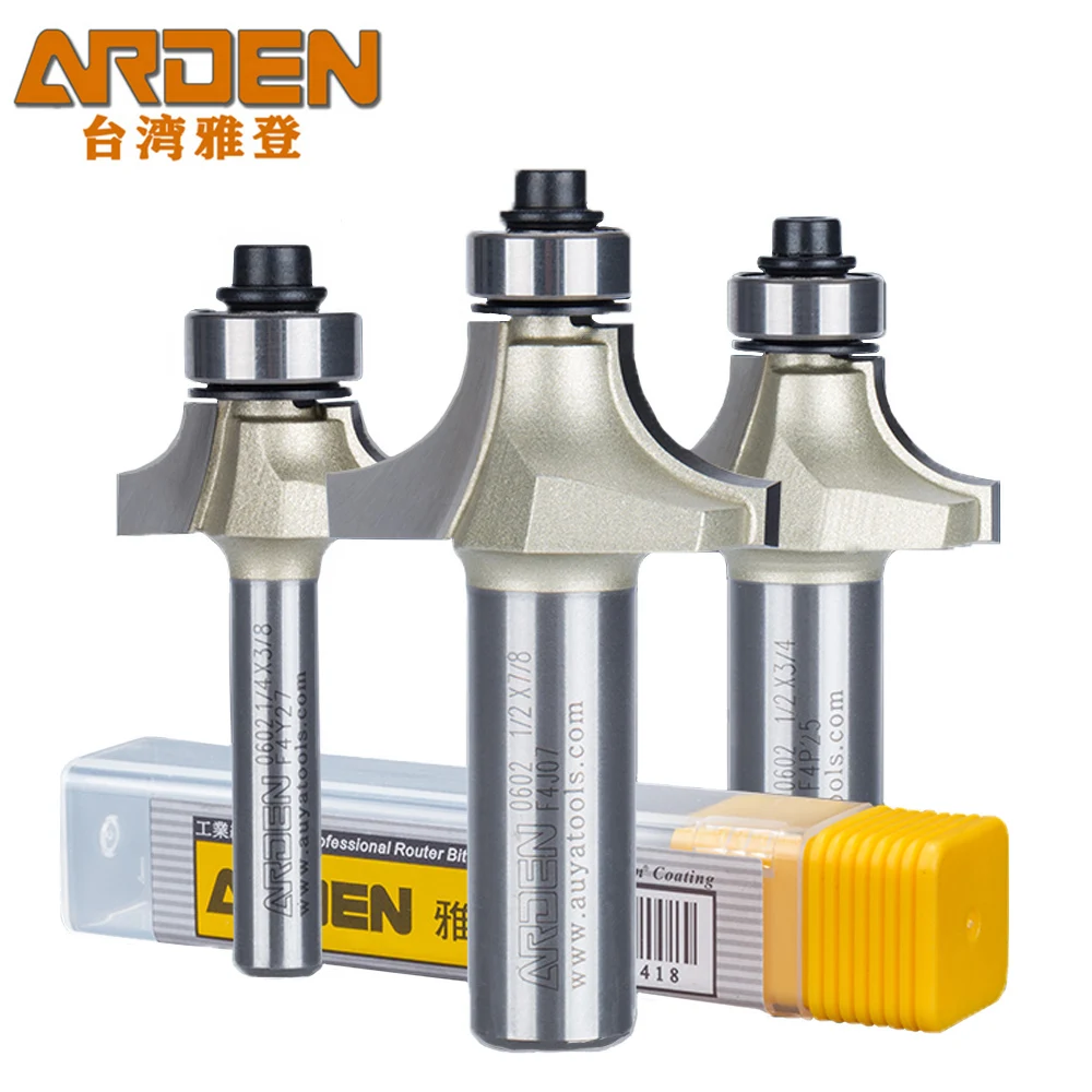 ARDEN Round Over Router Bit Carbide Round Corner Chamfering Milling ...