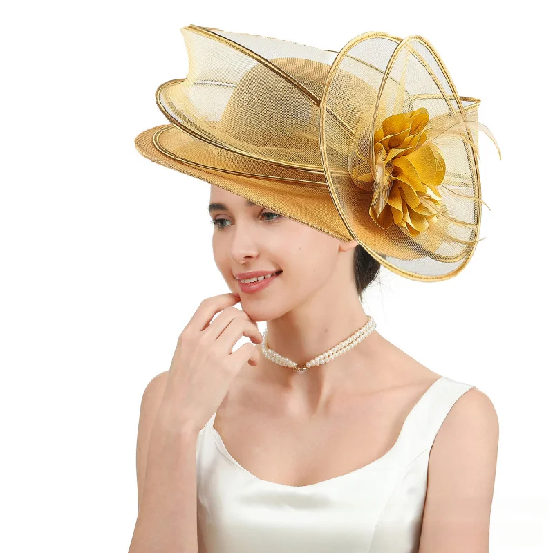 Mesh Headwear Wedding Bridal Hair Accessories Banquet Party Fashion ...