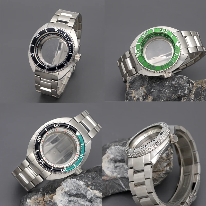 Dive Men's Watch Case Design 6105 6309 Turtle Abalone Watch Case With ...