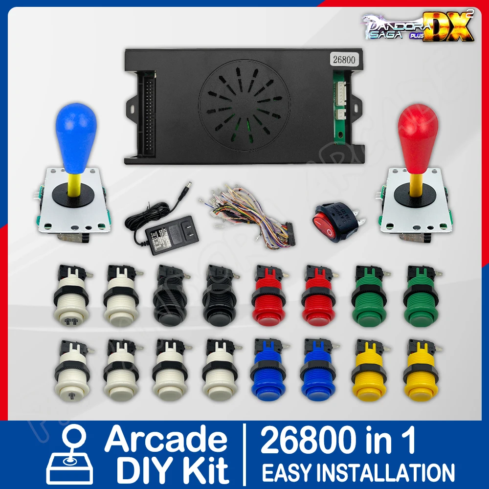 Pandora-Box-Arcade-Game-Console-DIY-Kit-26800-Games-in-1-720P-HD-Output ...
