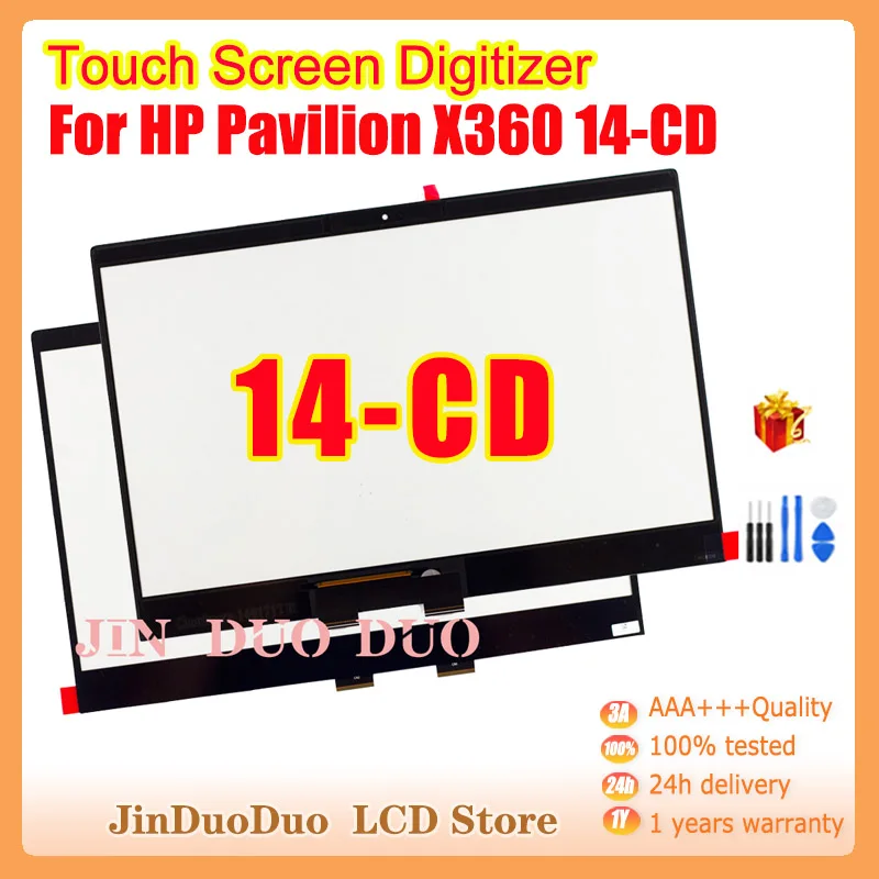 14inch Size For Hp Pavilion X360 14-cd 14cd 14 Cd Series Touch Screen ...