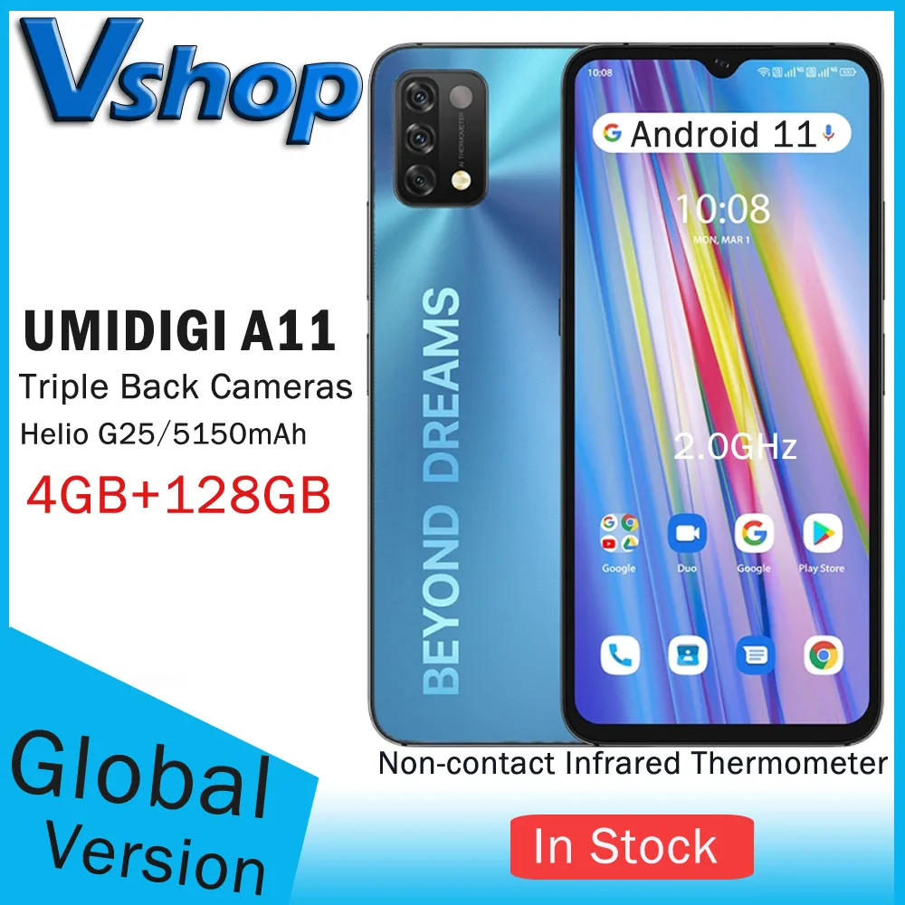 Global-Version-UMIDIGI-A11-Android-11-Cellphone-4GB-128GB-Helio-G25-Smartphone-6-53-16MP-AI.jpg