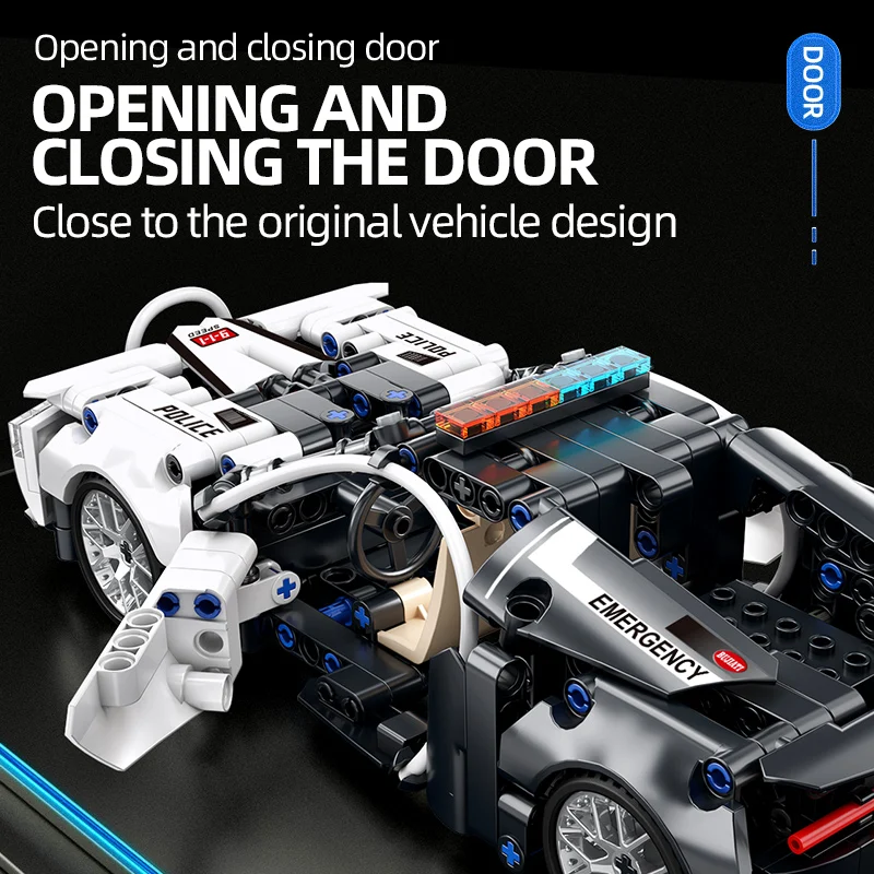 410pcs-Police-Car-Building-Blocks-Car-Early-Learning-Development ...