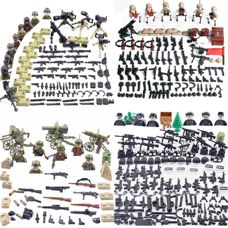 Military Building Blocks Soider Figures Toys Children Adults Gifts ...