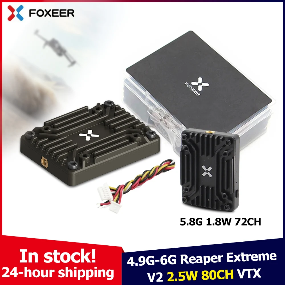 Foxeer-Reaper-Extreme-V2-2-5W-80CH-VTX-5-8G-1-8W-72CH-Pitmode-2500mW ...