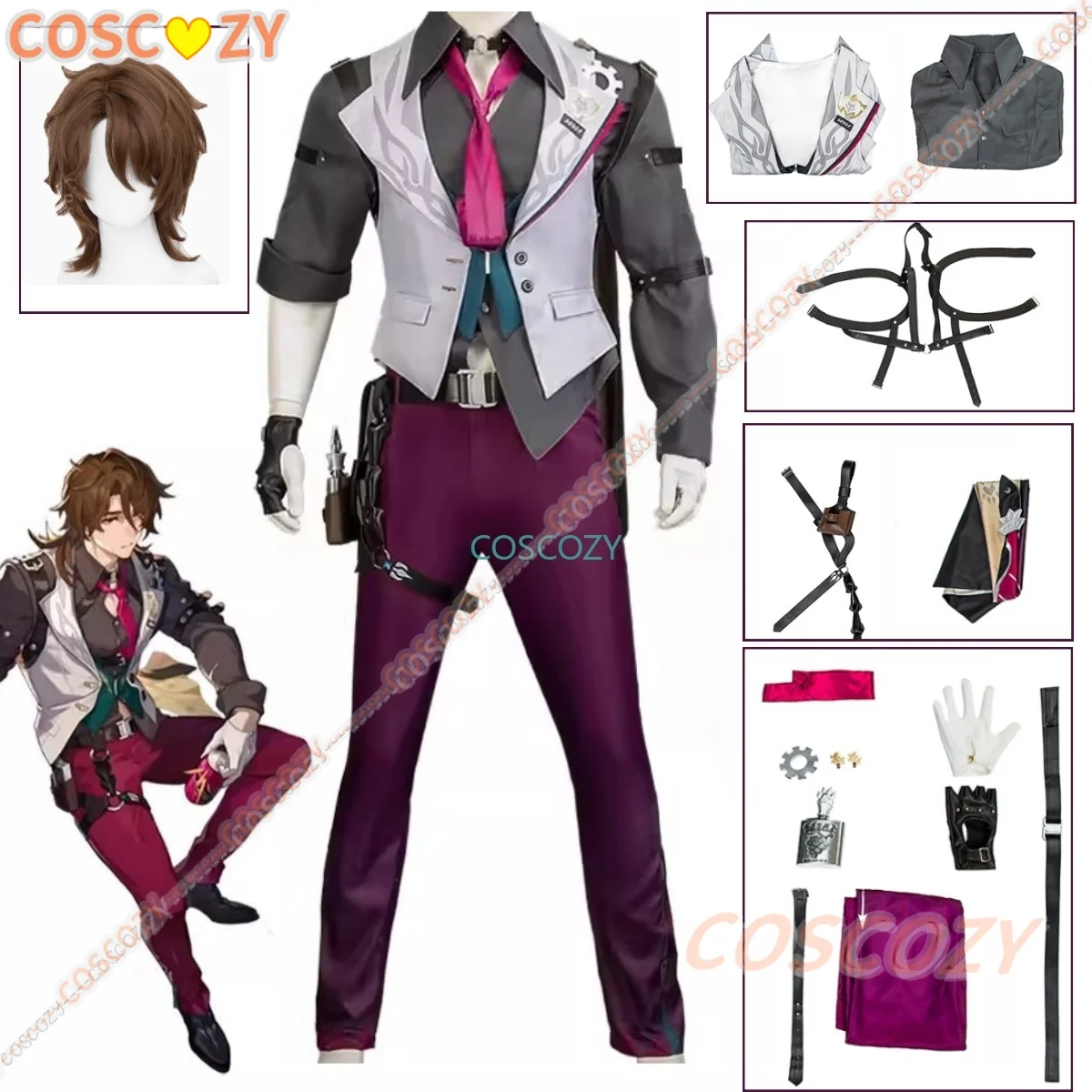 Gallagher-Cosplay-Costume-Wig-Honkai-Star-Rail-New-Women-Men-Halloween ...