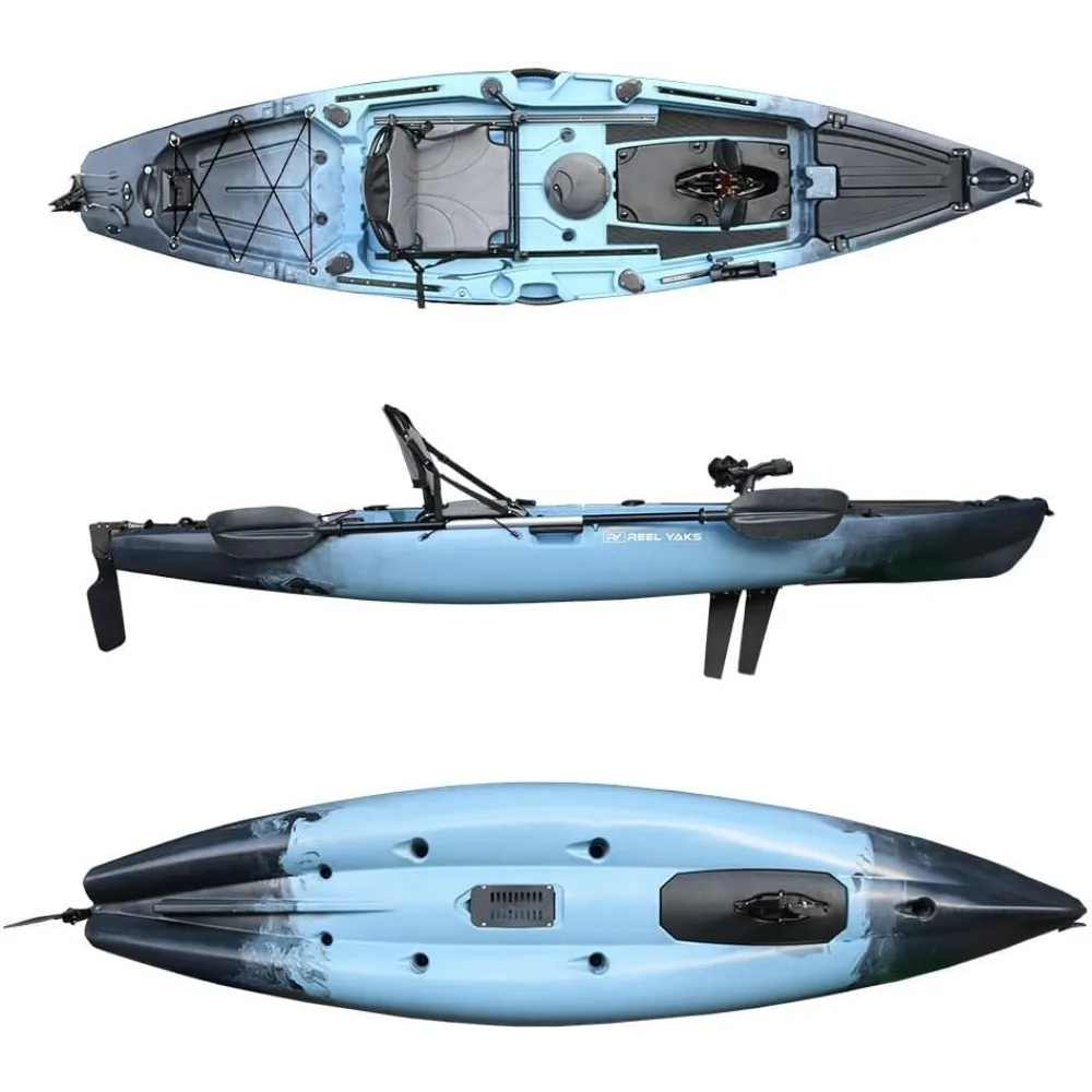 12′ Fin-Driven Power Fishing Kayak – Outdoor Gear & Equipment | The ...