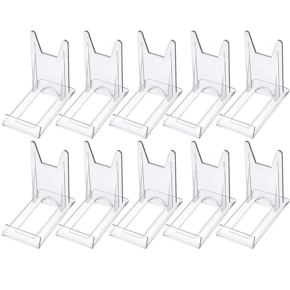 10pc-Adjustable-Clear-Acrylic-Plaque-Display-Stand-Bracket-For-Bowl ...