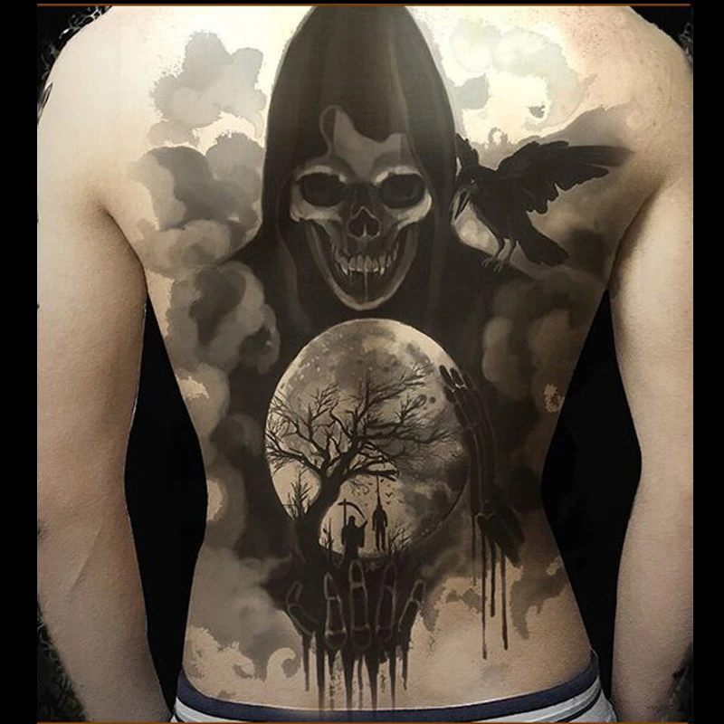 Fake back tattoos | Orangetattooshop.com