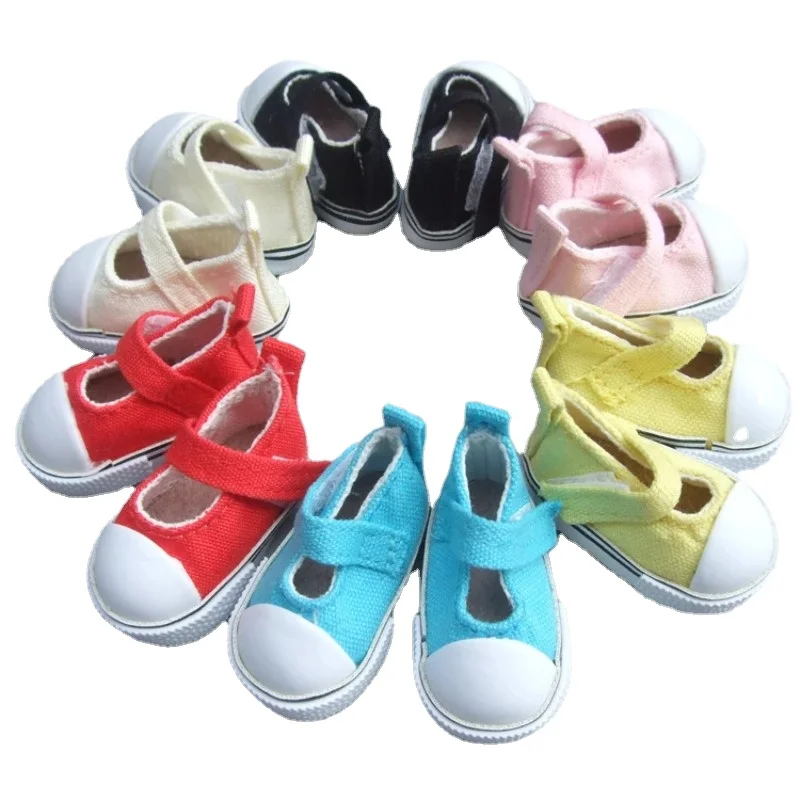 1-pair-5-cm-Canvas-Shoes-For-BJD-Doll-Fashion-Mini-Toy-Shoes-Bjd-Doll ...