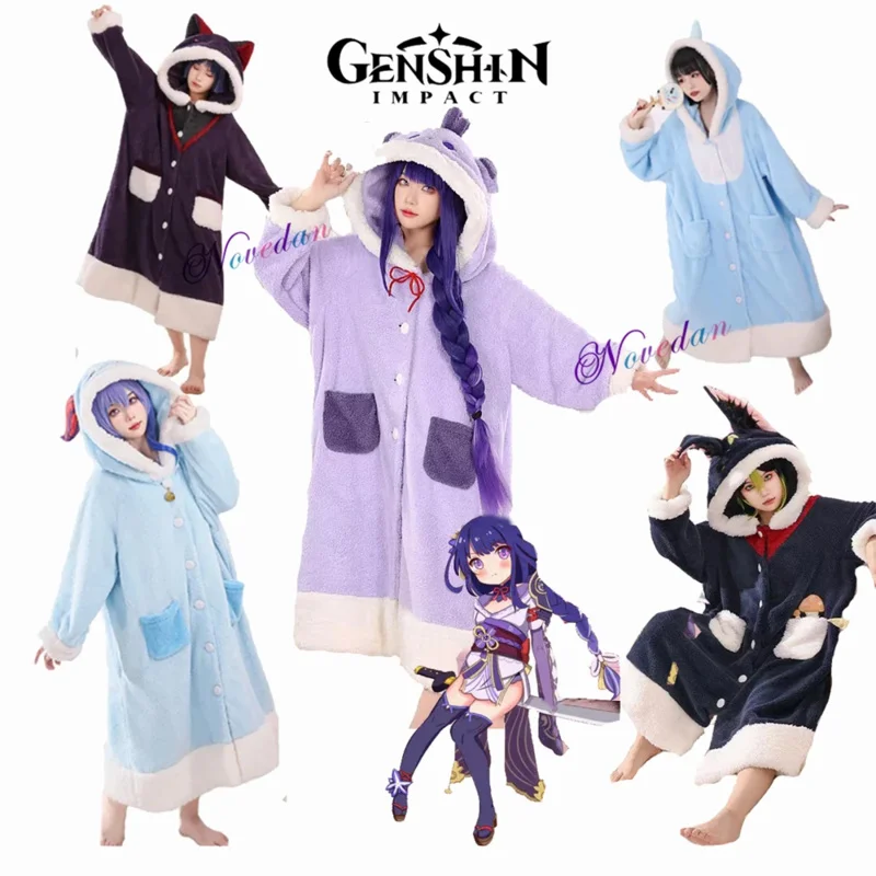 Conjunto-de-pijamas-de-Anime-ropa-de-dormir-de-Navidad-manta-de-disfraz ...