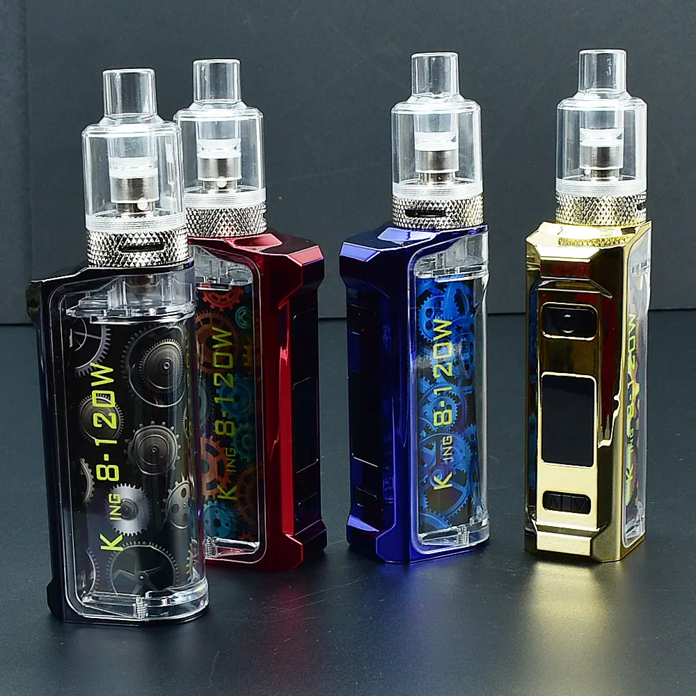 Electronic-Vaper-Box-Mod-120W-Box-Mod-Kit-40w-80w-120w-Vape-Kit-Vapor ...
