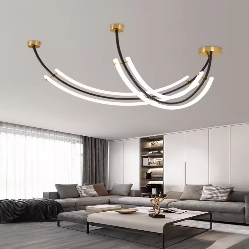 Modern home decor led lights pendant light lamps for living room ...