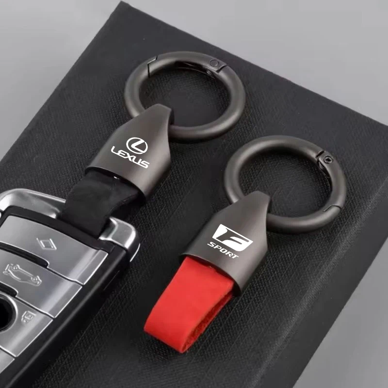 Zinc Alloy Car Key Chain Anti-Lost Keychain With KeyRing For Lexus ...
