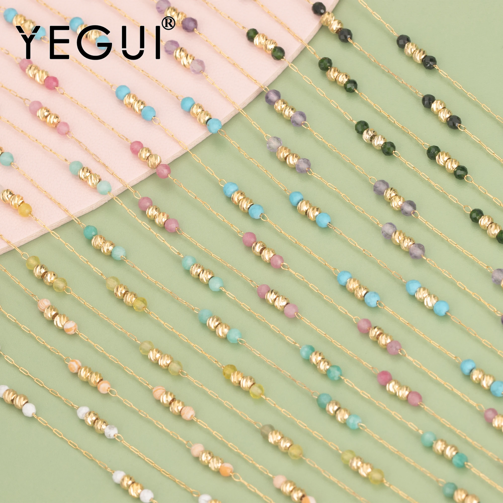 YEGUI-C292-kendi-zincir-paslanmaz-elik-do-al-ta-el-yap-m-boncuk-tak ...