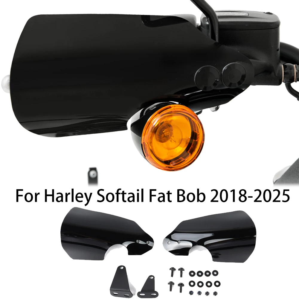 New Hand Guards for Harley Fat Boy/Fat Bob/Road King Slim/Sport Glide ...