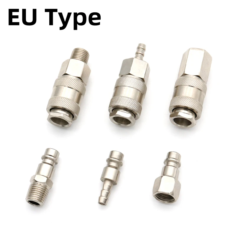 EU-Type-Pneumatic-Fitting-For-Air-Compressor-European-Standard-Quick ...