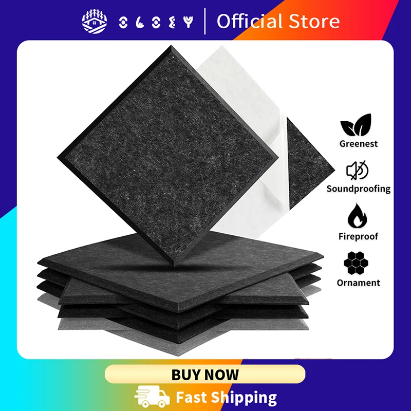 Noise-Insulation-3D-Self-adhesive-Square-For-Music-Studio-Absorcion ...