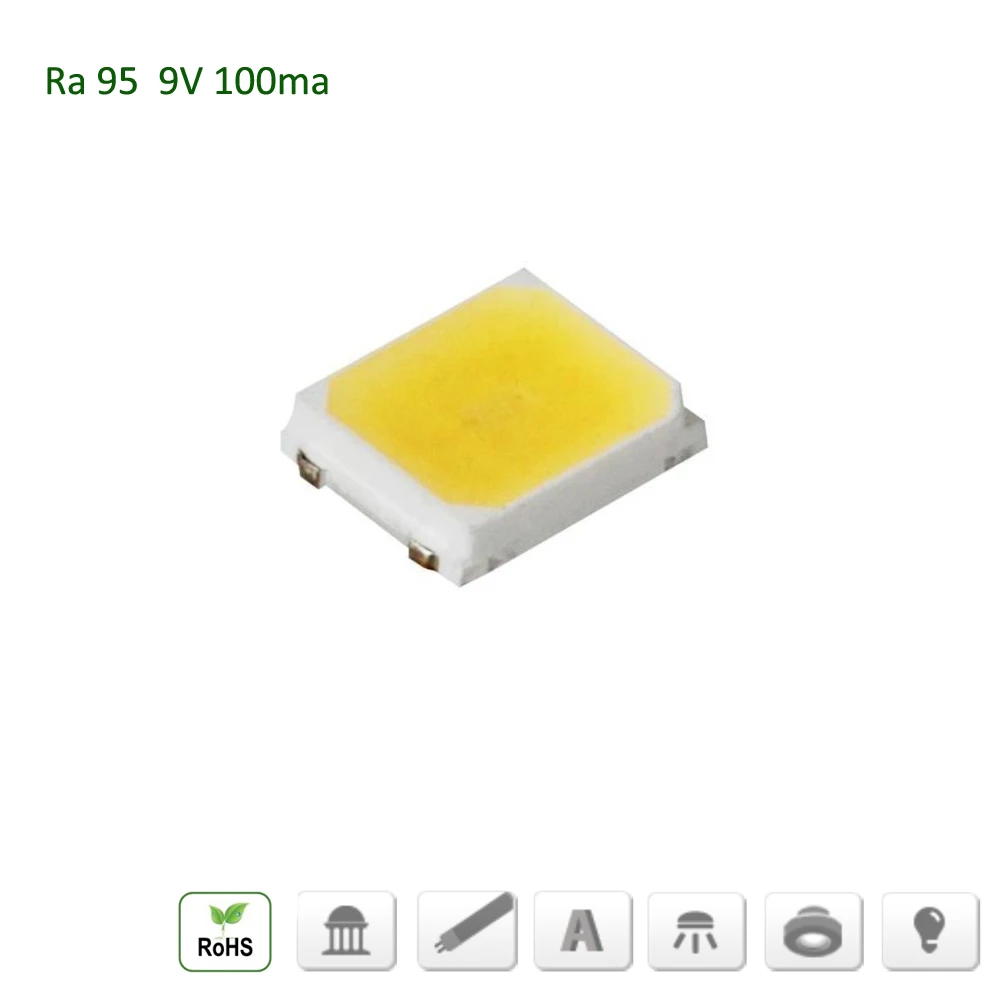 Ra95 9V 1W 2835 SMD LED 110lm 6500K 3000K 100ma - AliExpress 39