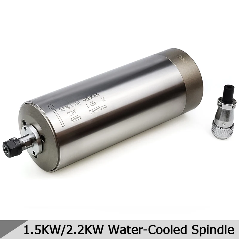 1-5KW-2-2KW-110V-220V-380V-Water-Cooled-Spindle-Motor-ER11-ER16-ER20 ...