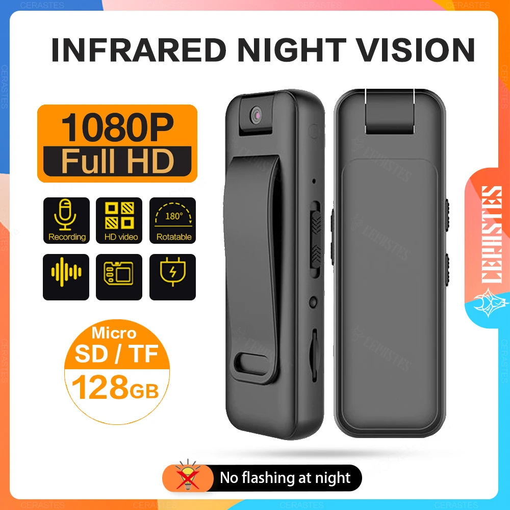 CERASTES-Mini-Camera-Full-HD-1080P-Micro-Body-Camcorder-Night-Vision-DV ...
