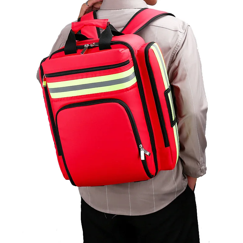 Outdoor First Aid Medical Shoulder Backpack Emergency Rescue Supplies ...