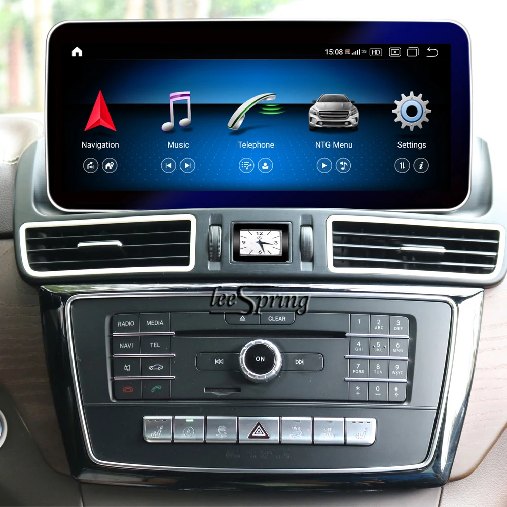 12.3 Inch Android 11 Car Multimedia Player For Mercedes Benz Gle W166 ...