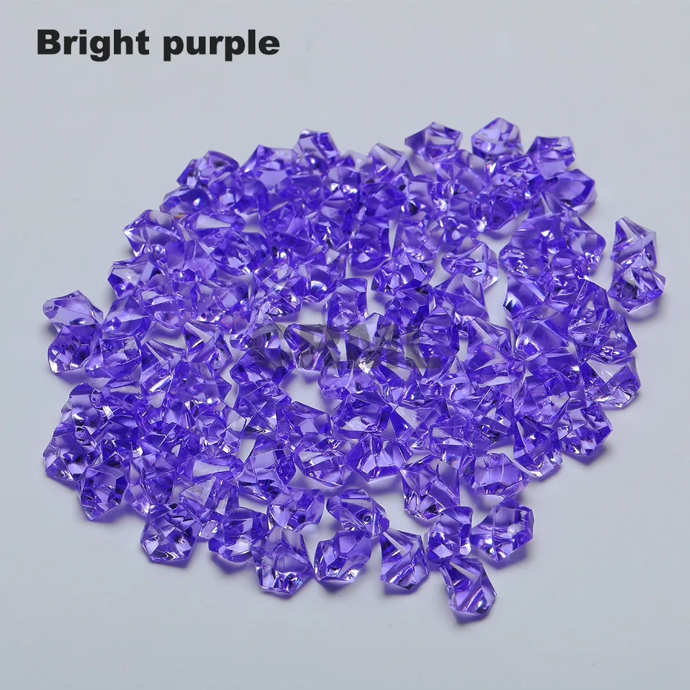 PIERRE VENDUE SEULE,Pink--Pierres de glace en diamant acrylique, 14 ...