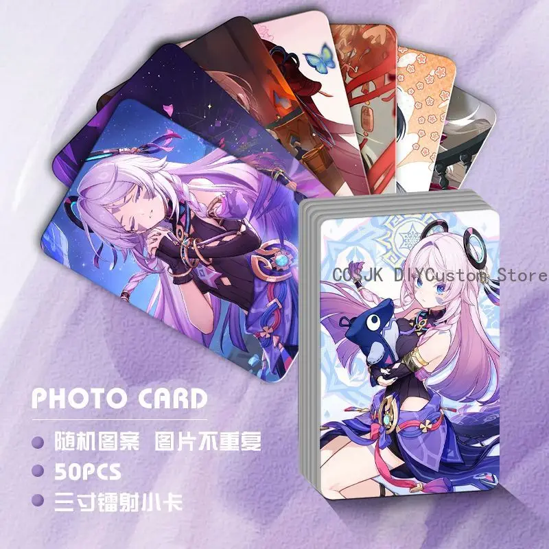 Citlali Anime Genshin Impact Laser Card Cosplay Student Collection Card ...