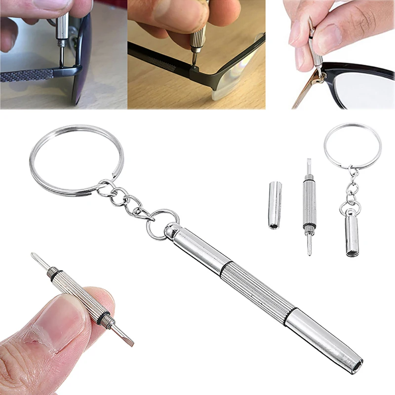 Eyeglass-Screwdriver-3in1-Sunglass-Watch-Repair-Kit-With-Keychain ...