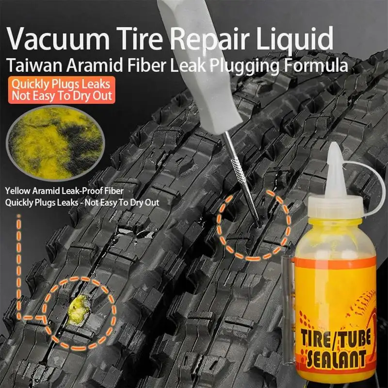 Inner Tube Sealant 100g Tire Self-Repairing Sealant Liquid Non ...
