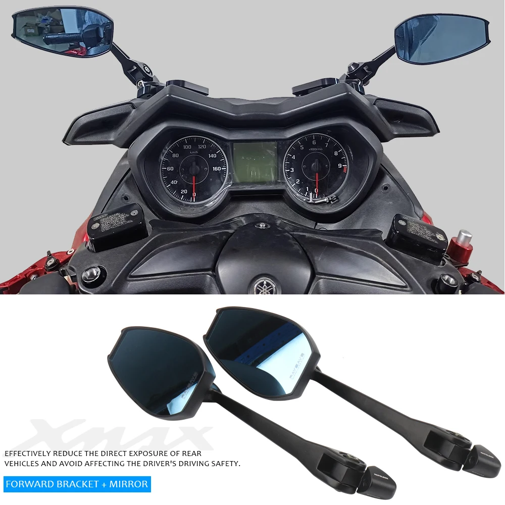 Motorcycle-Accessories-Forward-Moving-Bracket-Kit-Rearview-Mirror-For ...