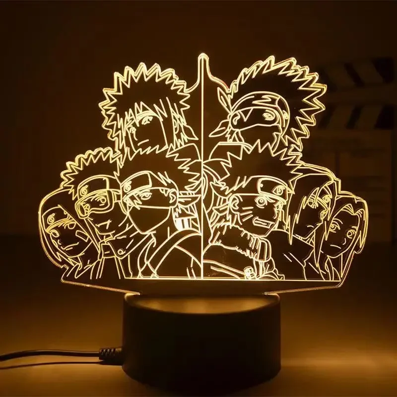 Anime-Naruto-LED-Night-Light-Kakashi-Table-Lamp-Toys-Hatake-Akatsuki ...
