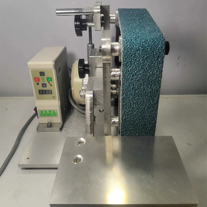 Multifunctionele bandschuurmachine, huishoudmessen met V-blad ...