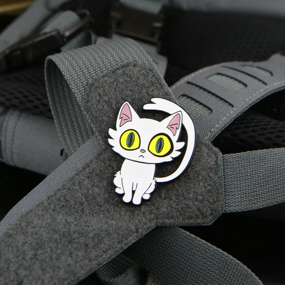 Cute-Cat-Chancellor-Metal-Patches-for-Clothing-Anime-Peripheral-Badges ...