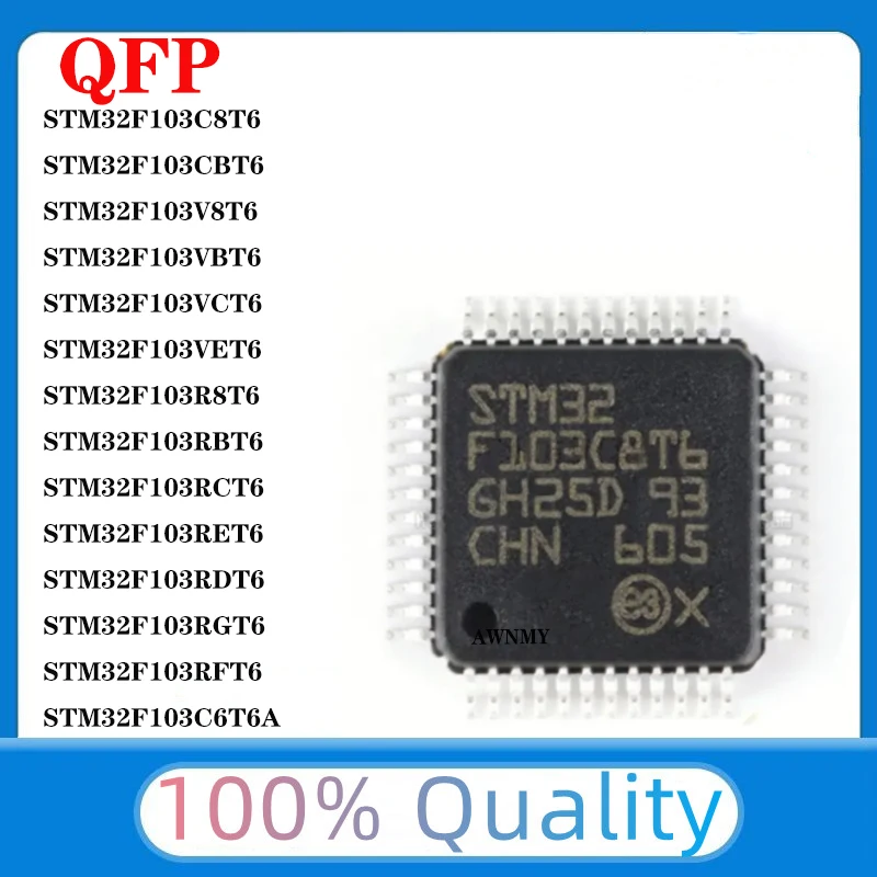 STM32F103C6T6A-STM32F103C8T6-STM32F103RFT6-STM32F103RGT6-STM32F103RBT6 ...