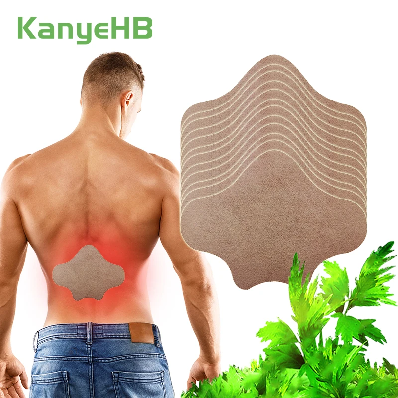 6 24Pcs Lumbar Spine ปวด Relief แพทช์ขิงด้วยตนเอง Medical Plaster ปวด ...