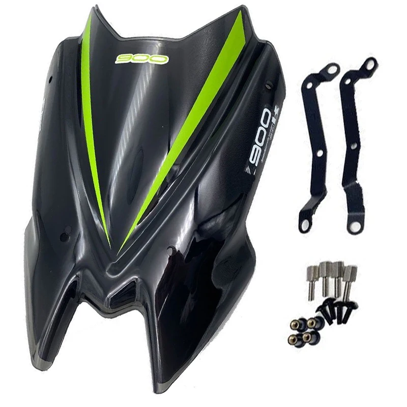 For-Kawasaki-Z900-2020-2021-Motorcycle-Windshield-Acrylic-Windscreen ...