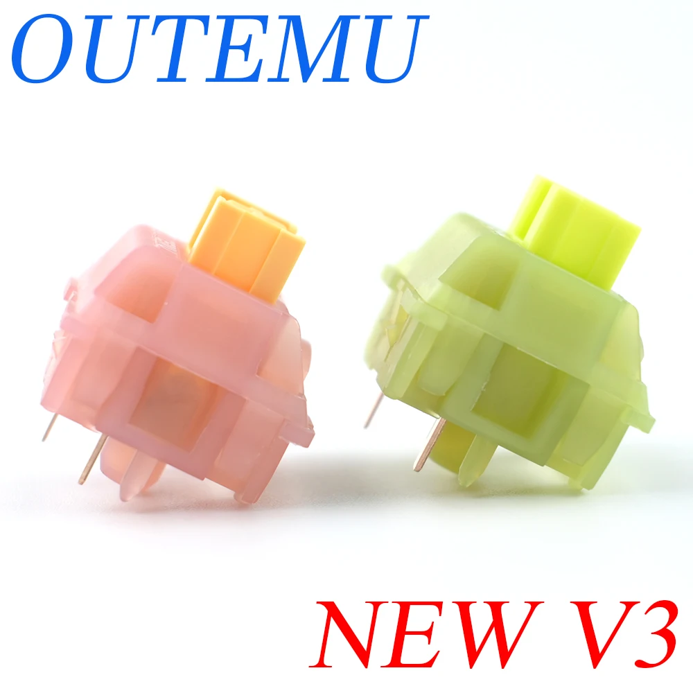 Outemu-Silent-Peach-V3-Switches-Lubed-Update-Silent-Lemon-V3-Switch-Mechanical-Keyboard-Linear ...