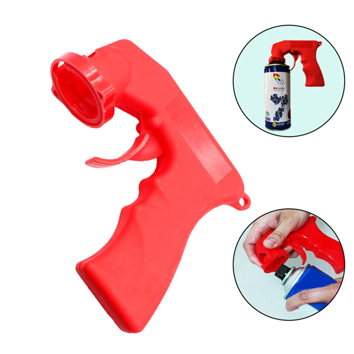 Professional-Aerosol-Car-Spray-Adaptor-Paint-Gun-Handle-Grip-Airbrush ...