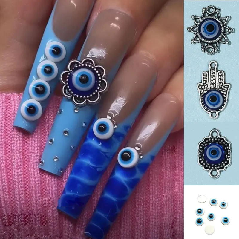 Demon-Eye-Alloy-Nail-Charm-2023-New-Fatima-Hands-Turkish-Blue-Eyes ...