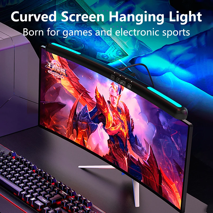 LED-Desk-Lamp-USB-Screen-Hanging-Light-Curved-Screen-Monitor-Light-Bar ...