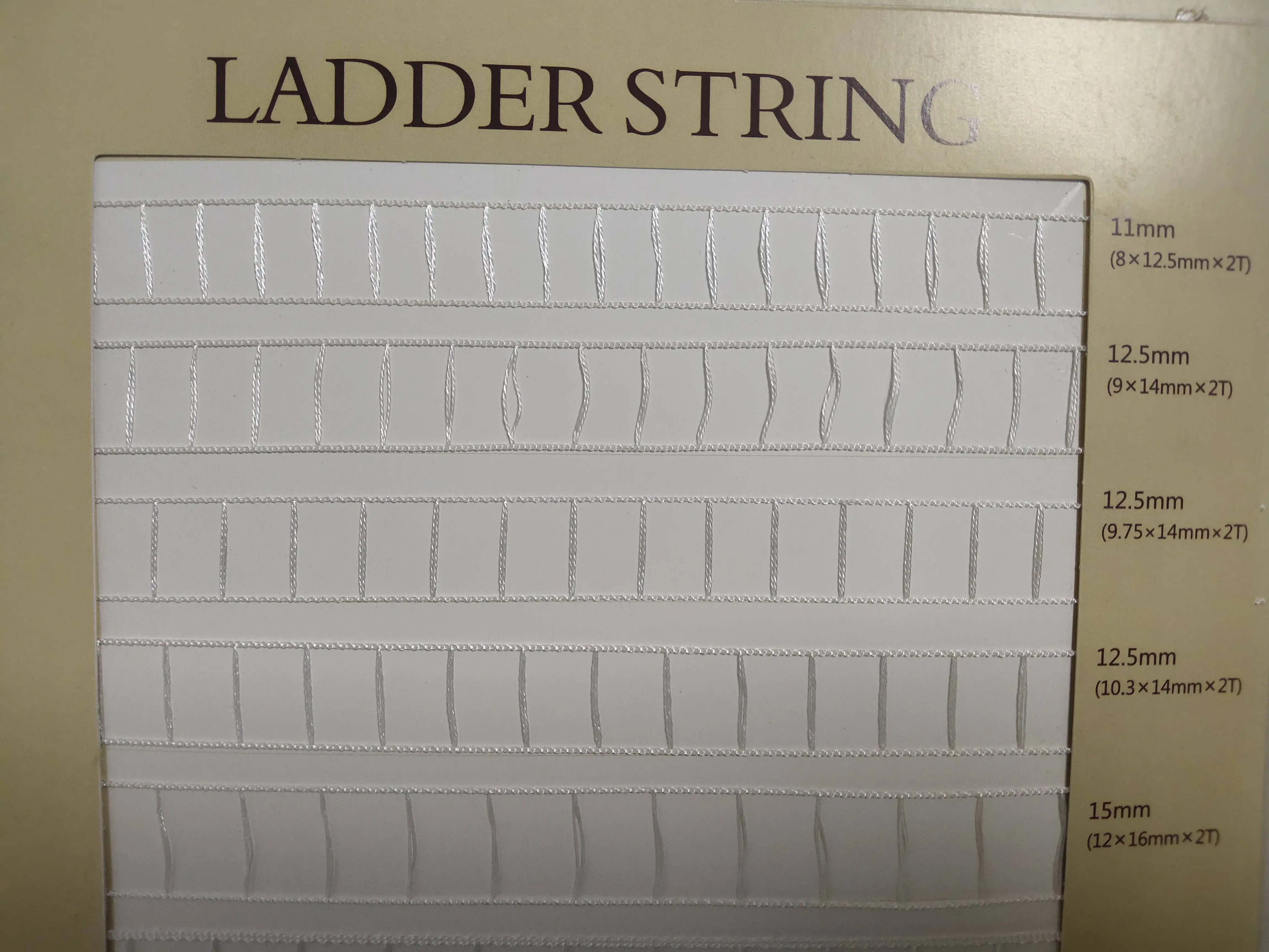 White-Color-Ladder-String-for-Venetian-Aluminum-Blinds-Horizontal ...