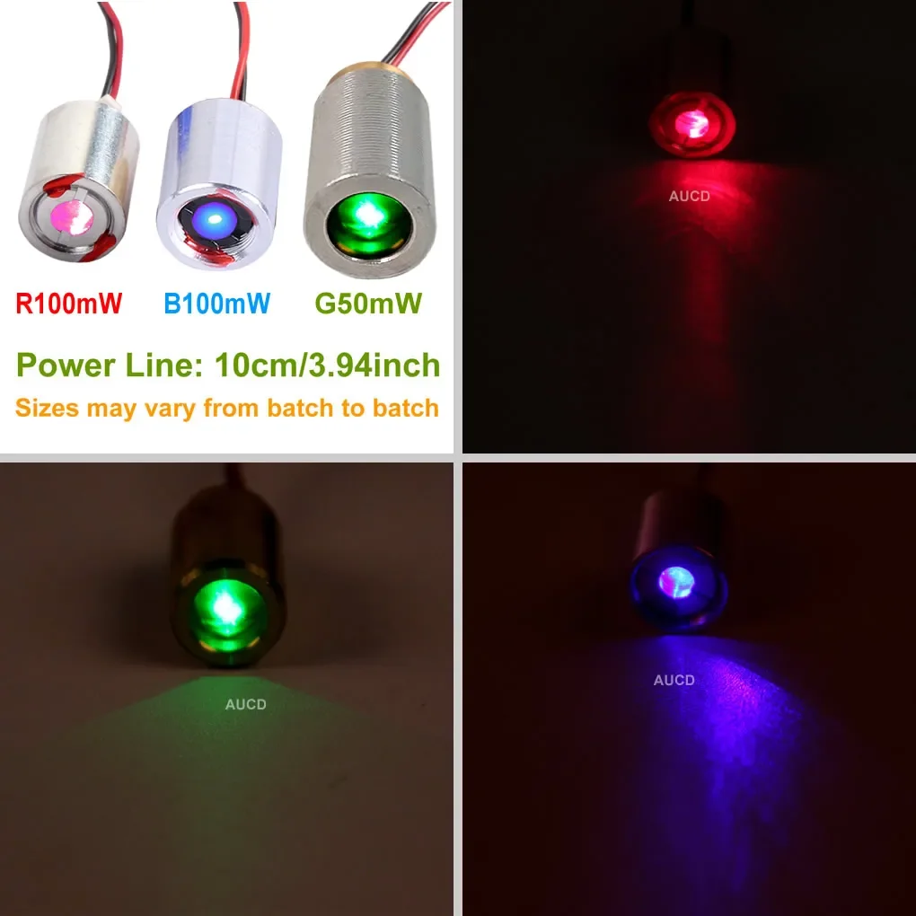 100mW-Blue-450nm-Red-650nm-50mW-Green-532nm-RGB-Dot-Lights-Laser-Module ...