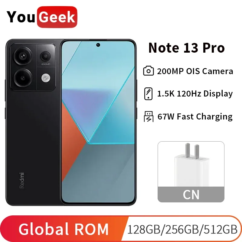 Global-ROM-Xiaomi-Redmi-Note-13-Pro-5G-Mobile-Phone-200MP-Triple-Camera ...