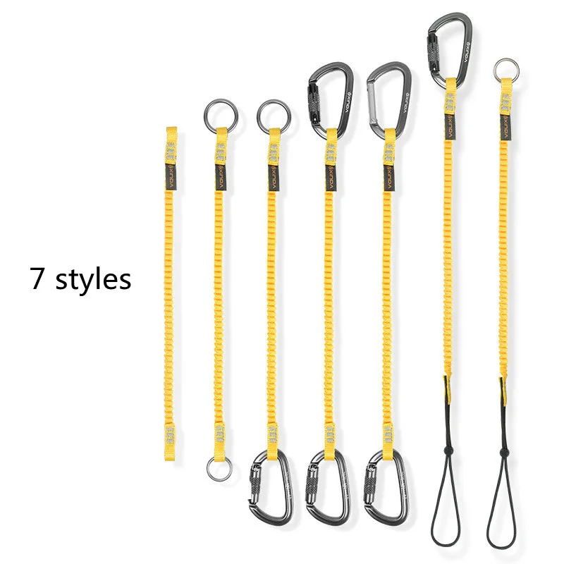 Rock-Climbing-Anti-loss-Rope-Elastic-Sling-High-Altitude-Tool-Anti-Fall ...